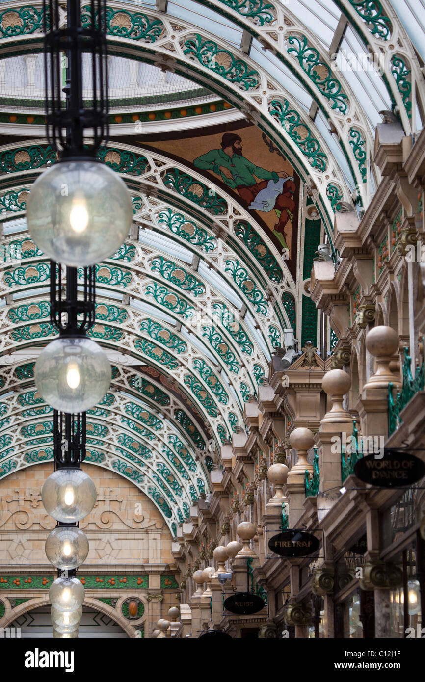 County Arcade Leeds Stock Photo - Alamy
