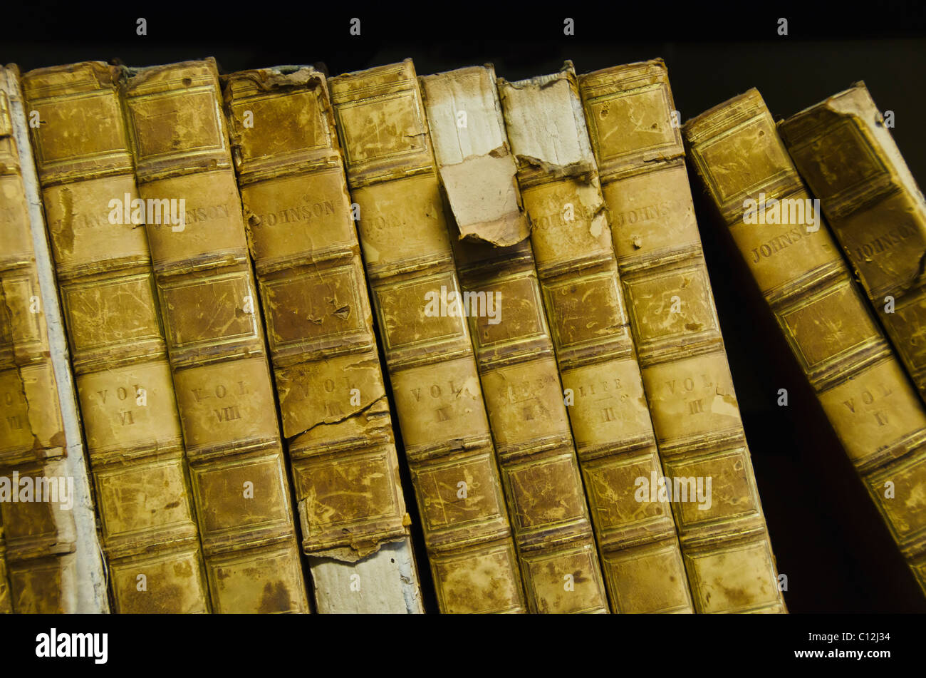 Large old antique book hi-res stock photography and images - Alamy