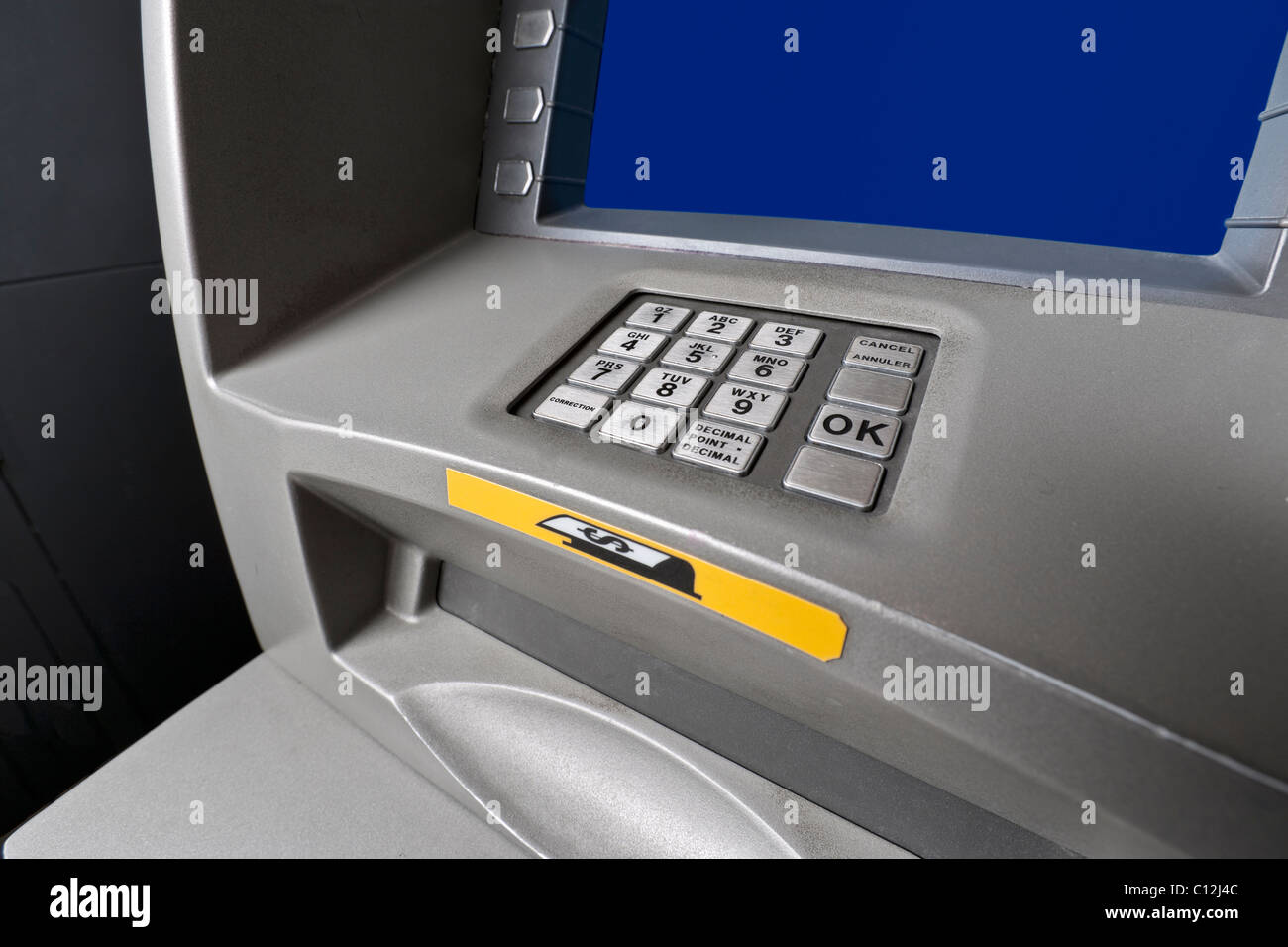 ATM Banking Machine Stock Photo - Alamy