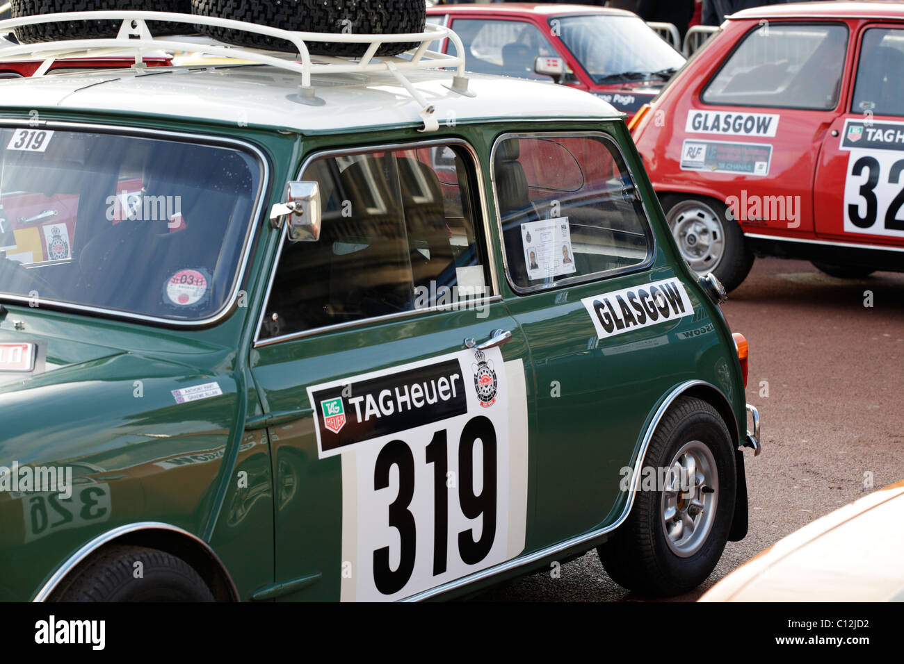 Classic mini rally car hi-res stock photography and images - Alamy