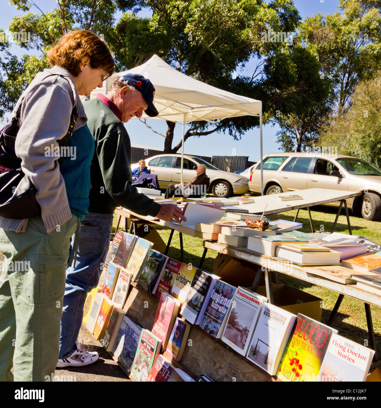 Books for sale Car Boot market, vendors selling produce and second hand ...
