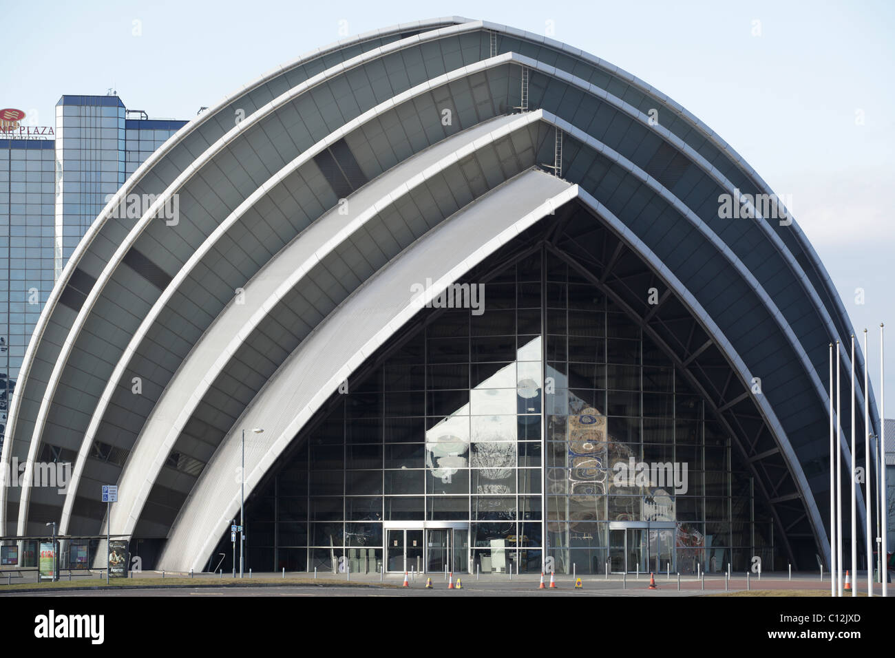 SEC Armadillo / Clyde Auditorium in Glasgow, Scotland, UK Stock Photo ...