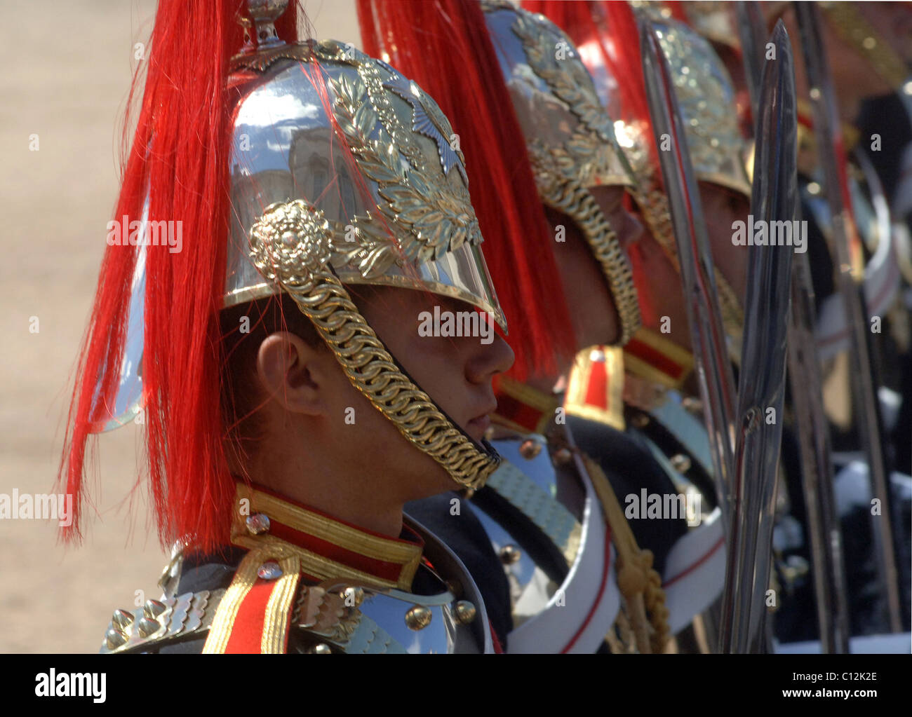 Irish guards trooping the colour hi-res stock photography and images ...