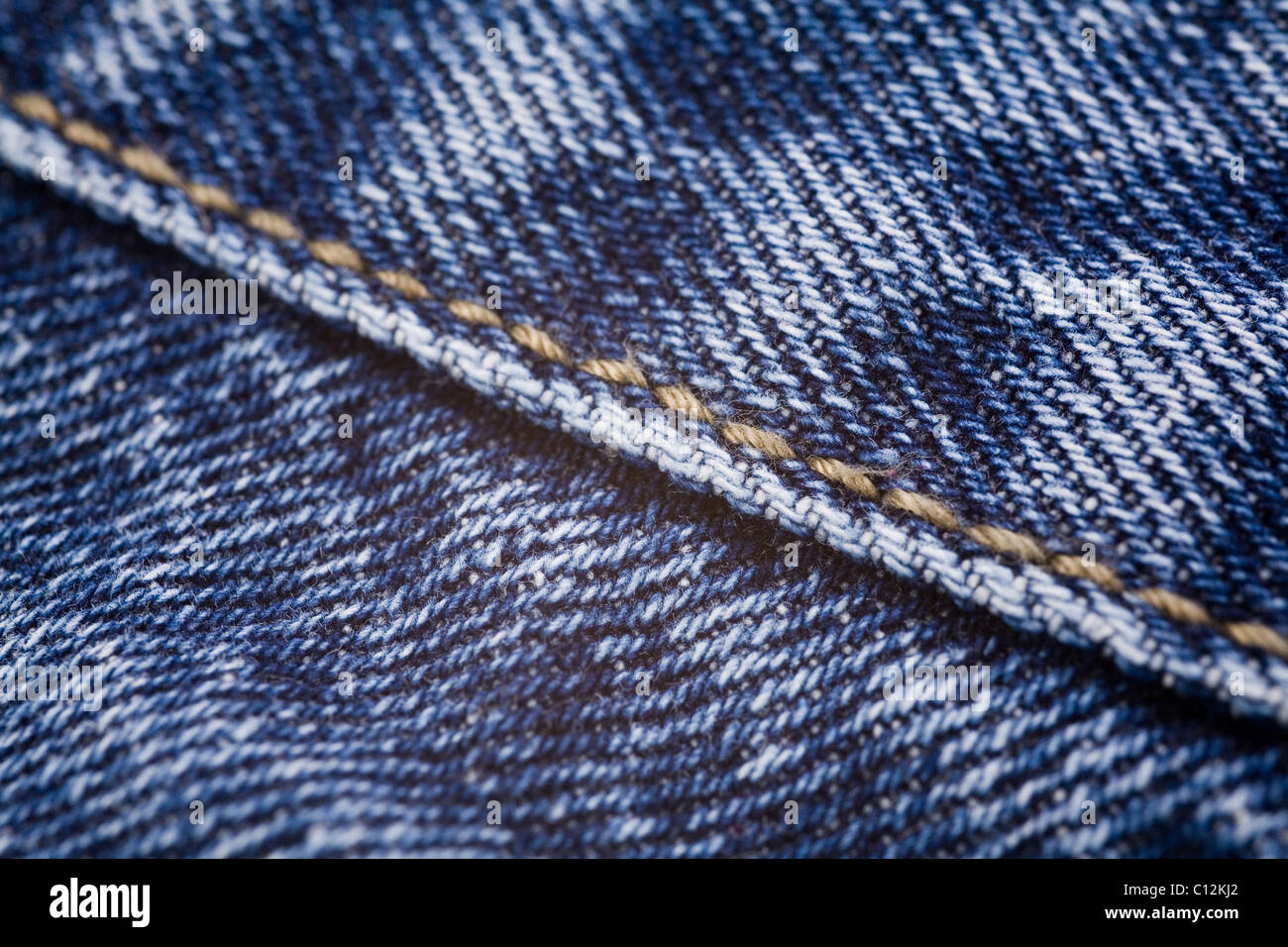 a blue jean close up shot Stock Photo - Alamy