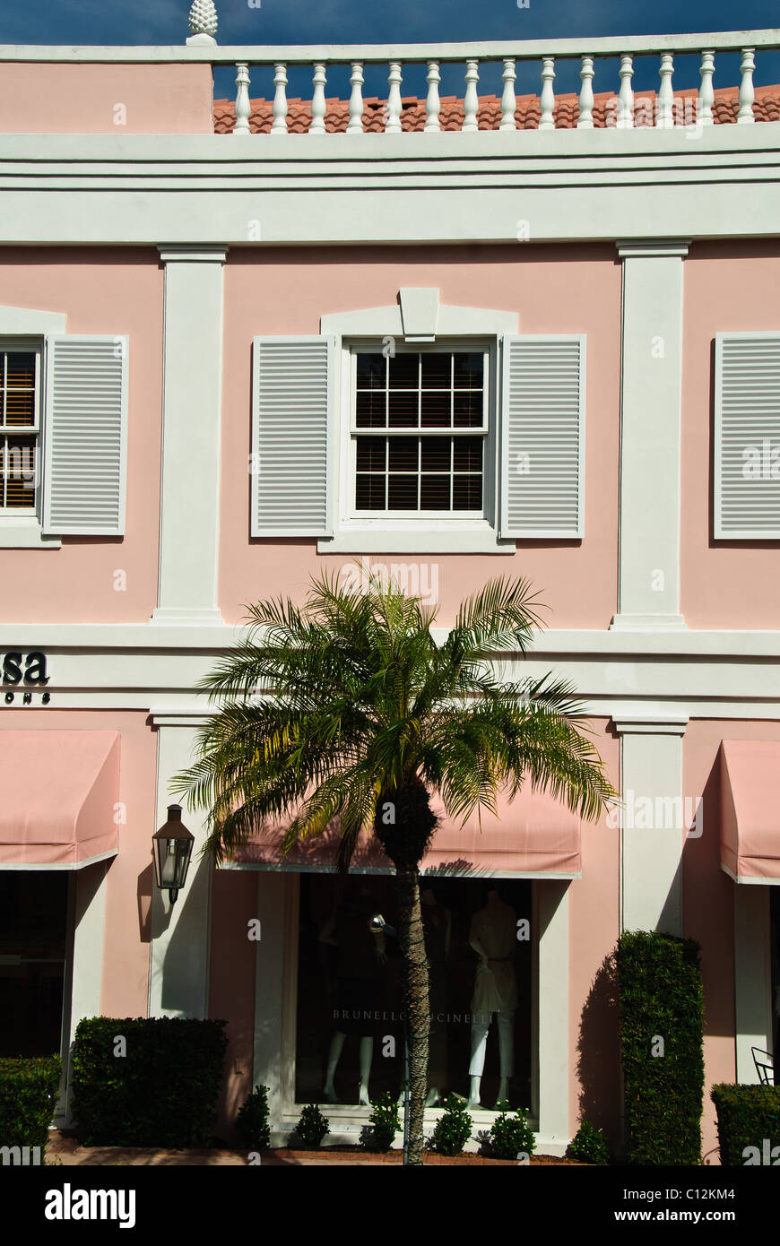 Historic Downtown District, Naples, Florida Stock Photo - Alamy