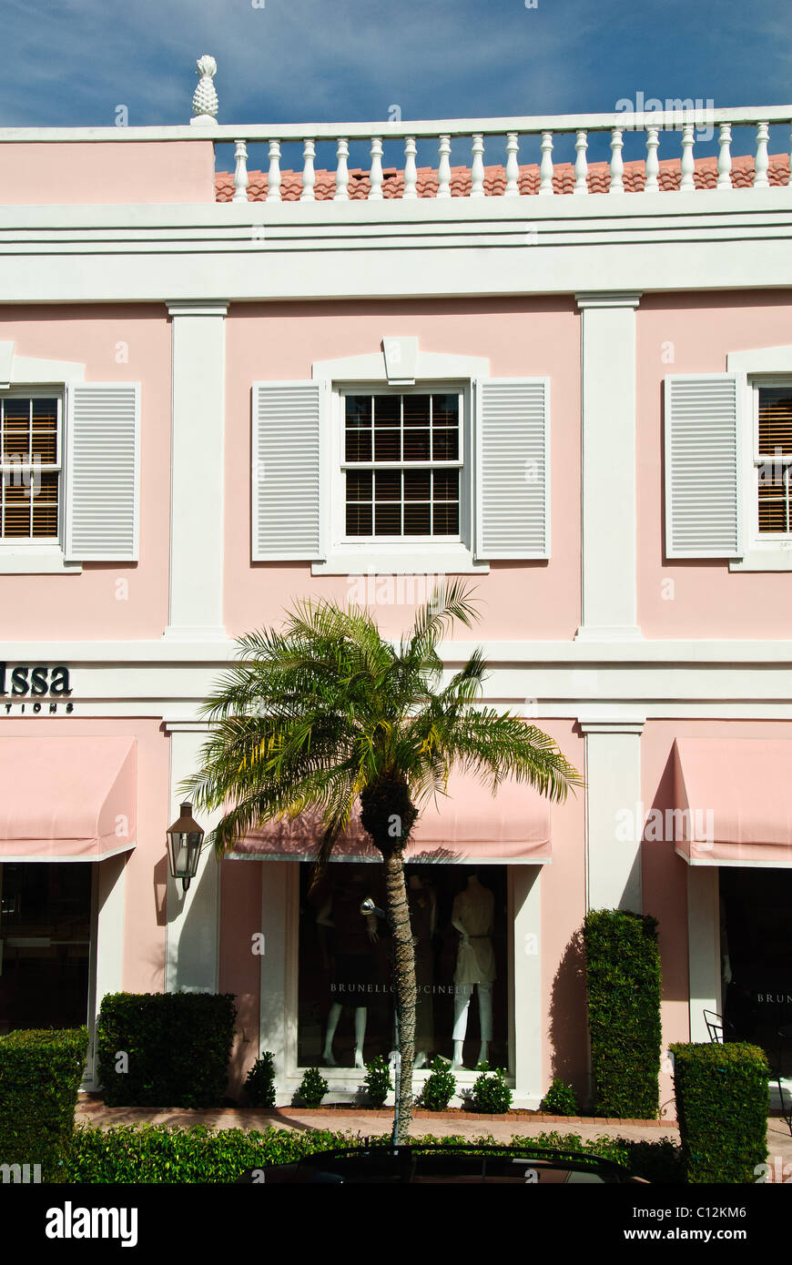 Historic Downtown District, Naples, Florida Stock Photo - Alamy