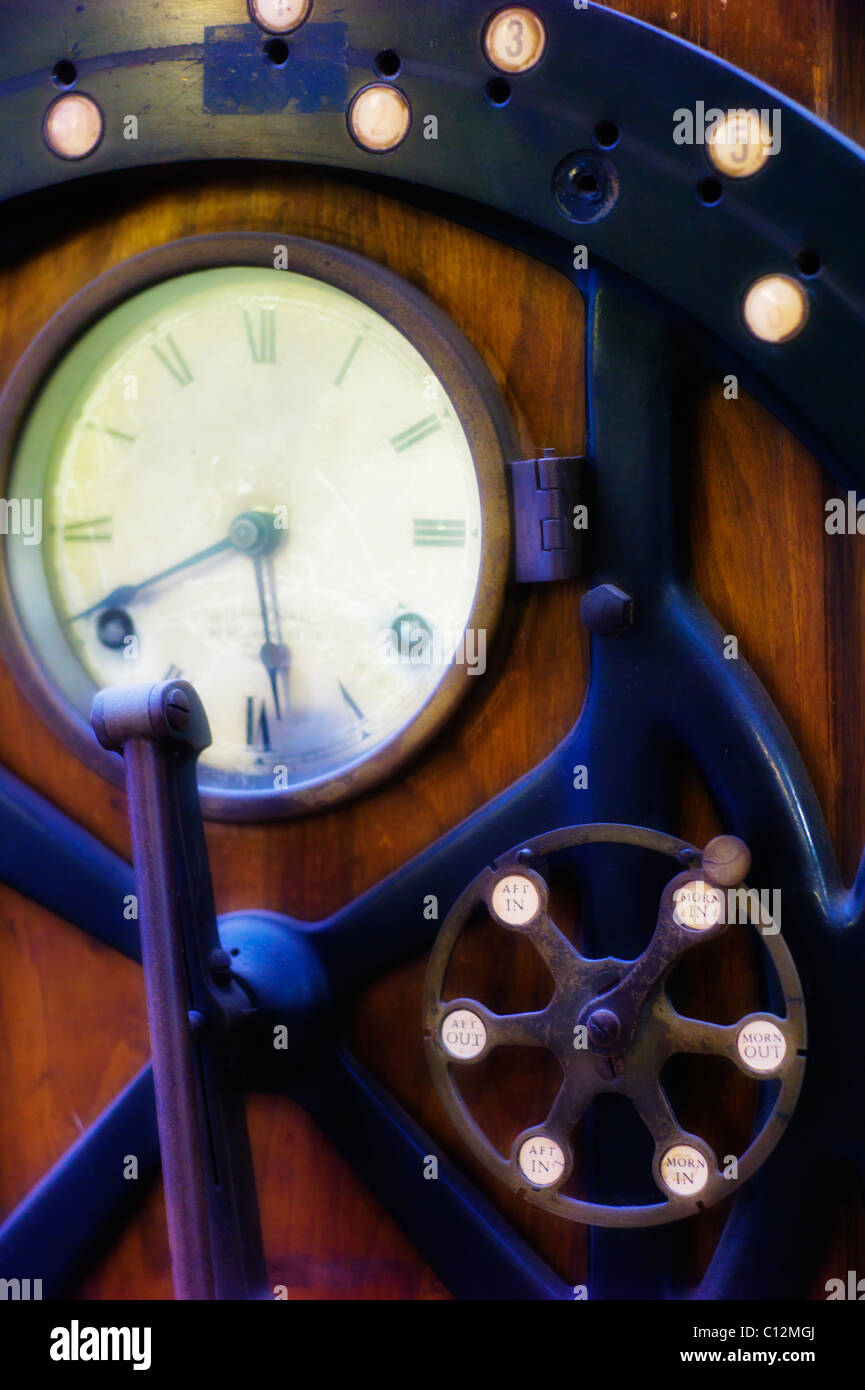 United Kingdom, Bristol, Antique clock Stock Photo - Alamy