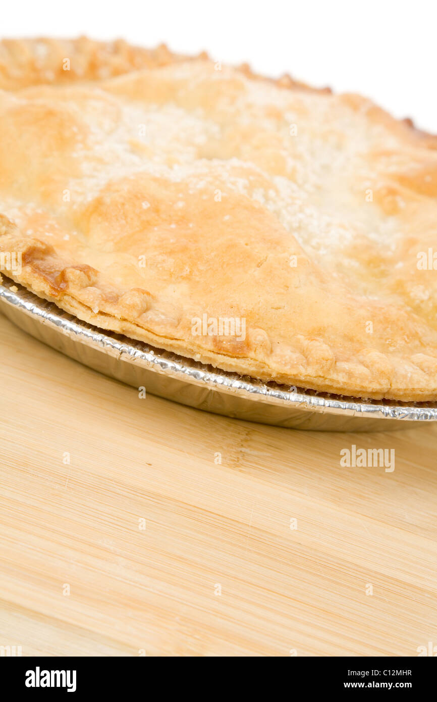 Apple Pie close up shot Stock Photo - Alamy
