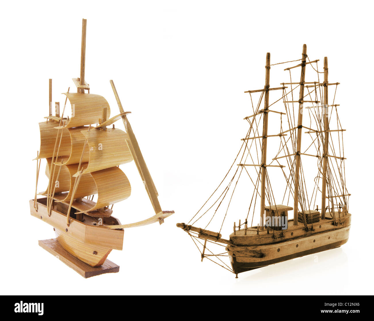 Sailing boats sailing Cut Out Stock Images & Pictures - Alamy