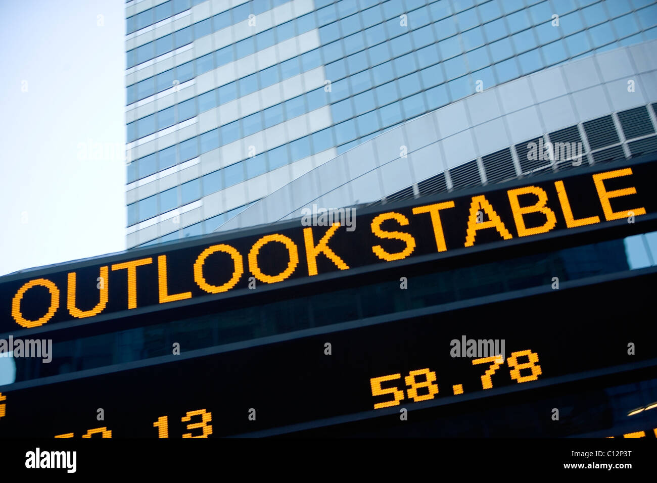 Stock quotron hi-res stock photography and images - Alamy