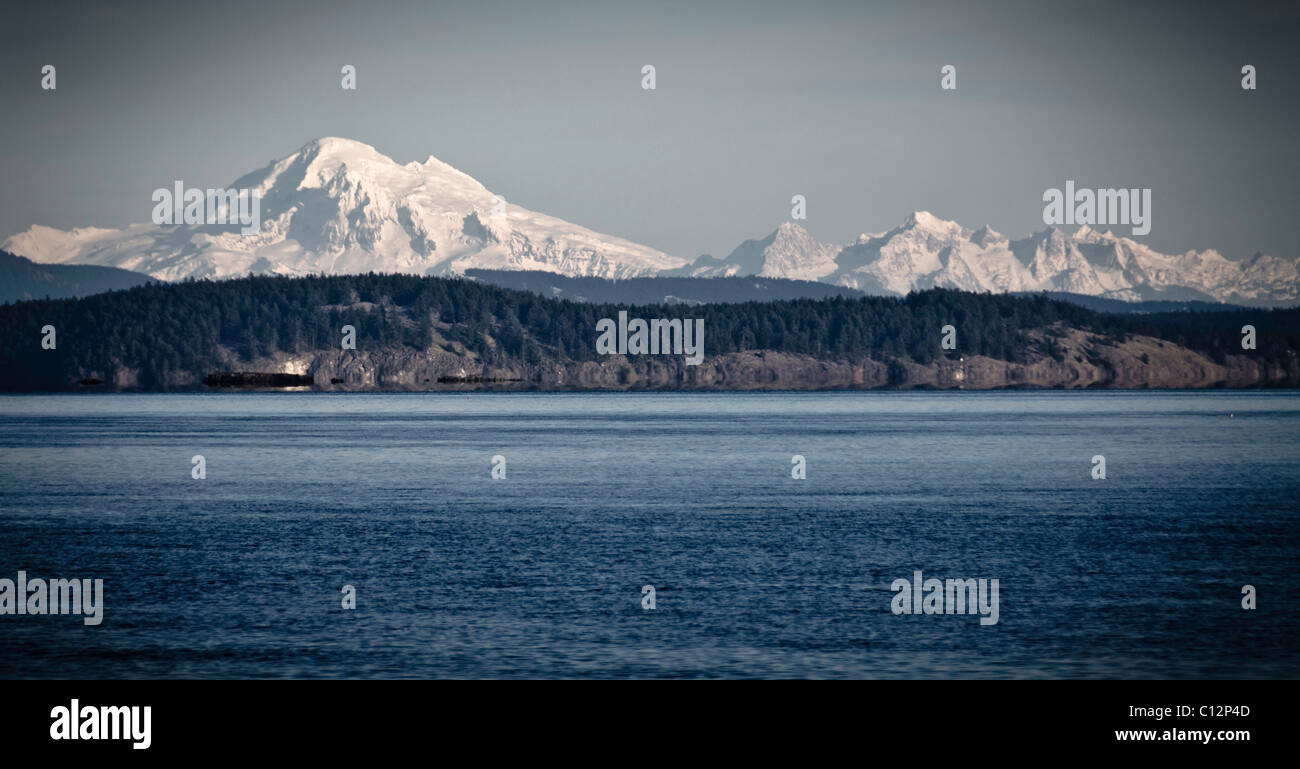 View Of Mount Baker From Canada High Resolution Stock Photography and ...