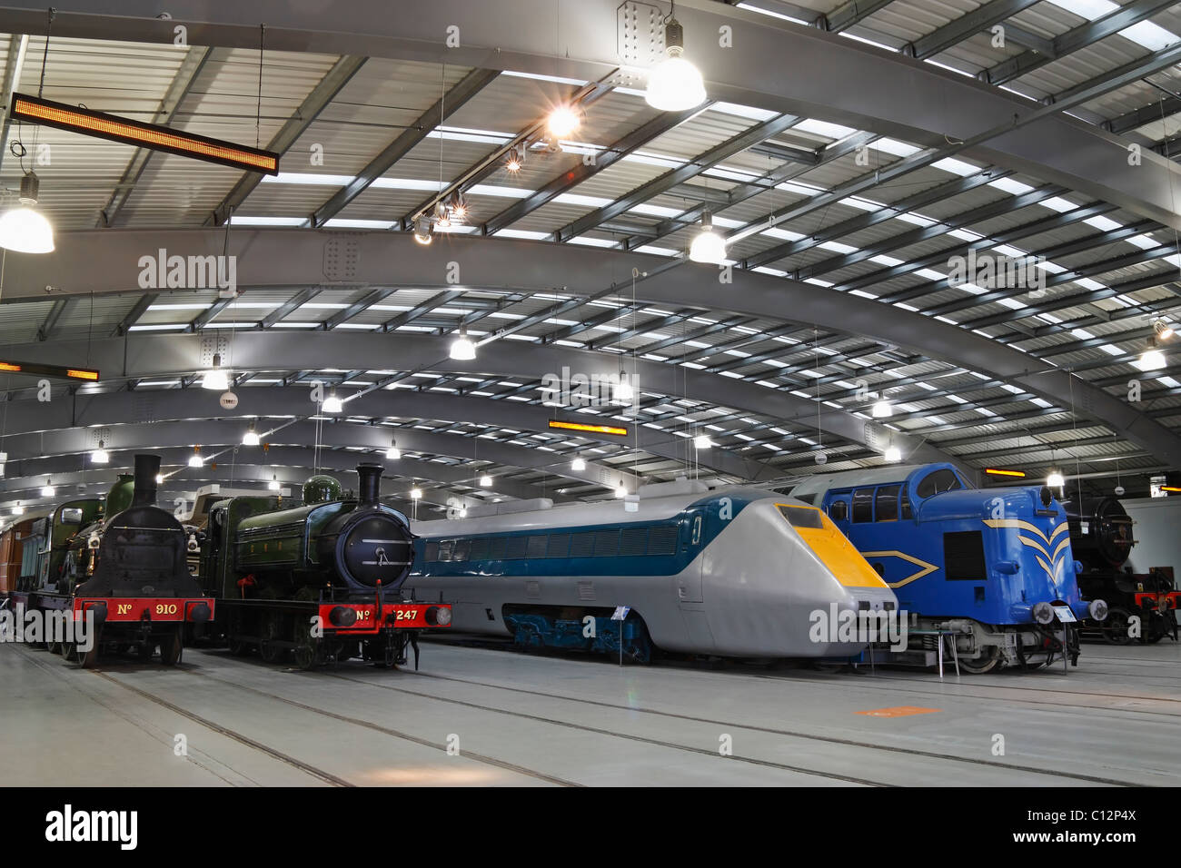 The National Railway Museum in Shildon, County Durham, England, UK ...