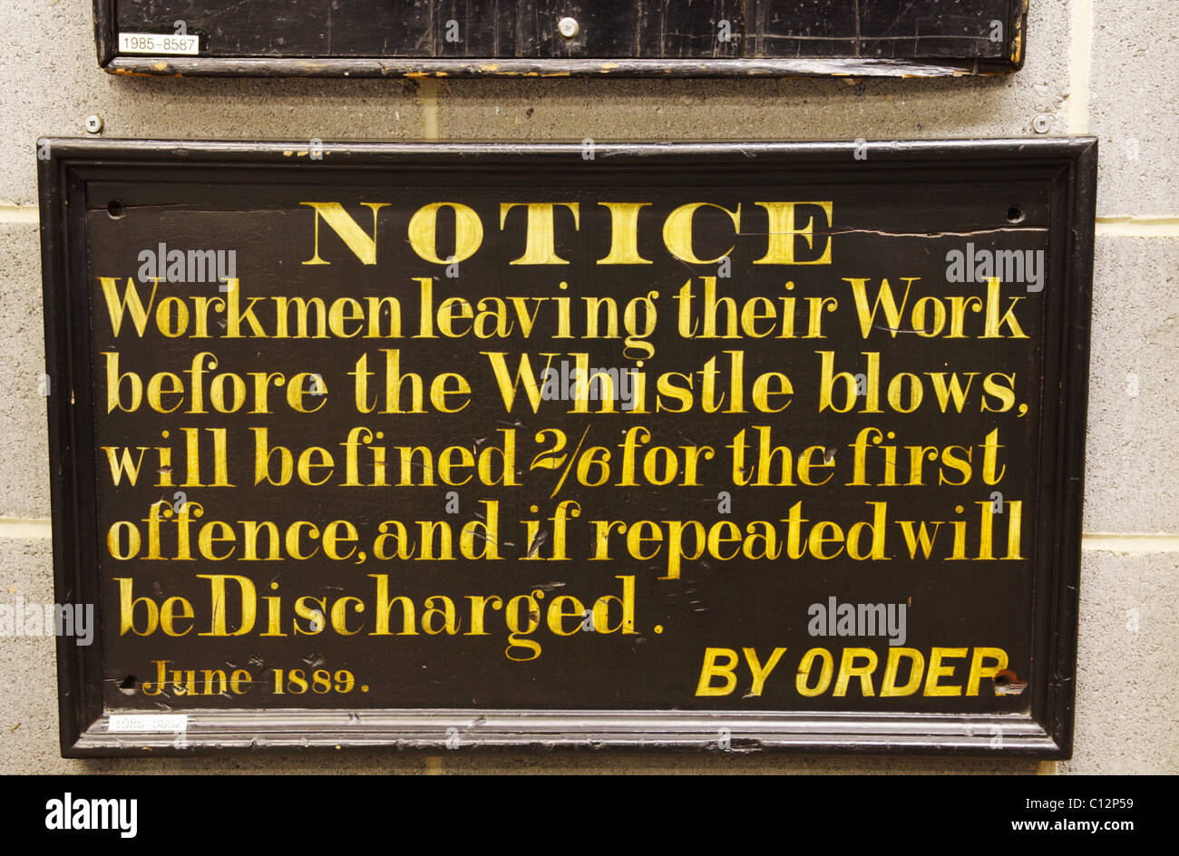 Sign in national railway museum hi-res stock photography and images - Alamy