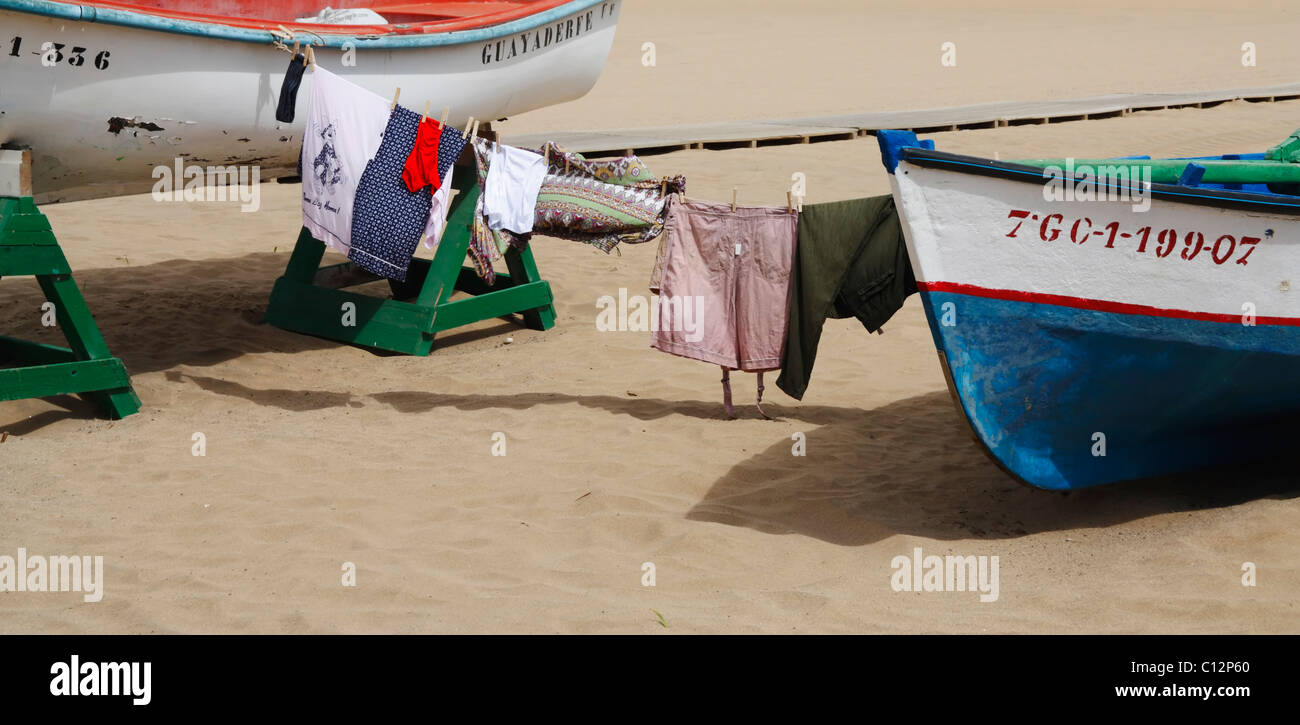 Washing line knickers hi-res stock photography and images - Alamy