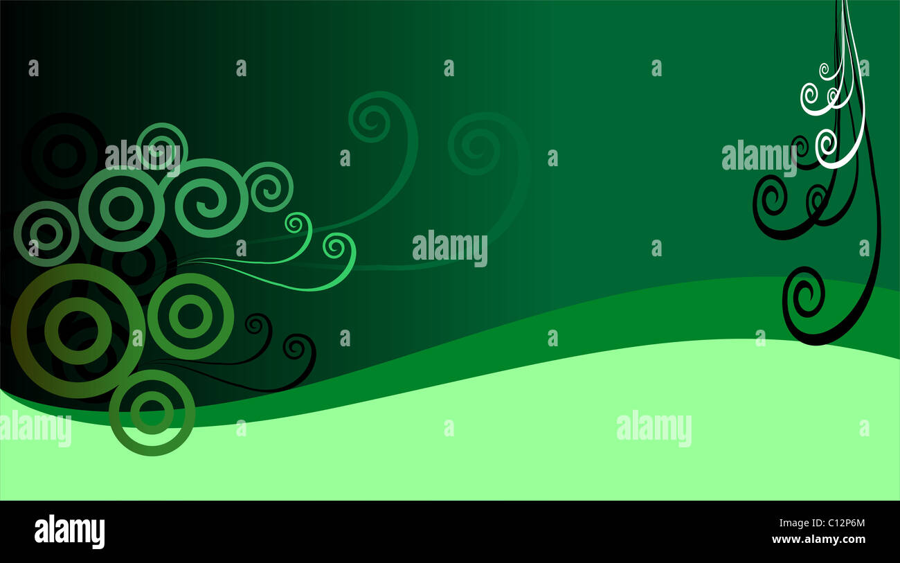 art abstract in green colour Stock Photo - Alamy