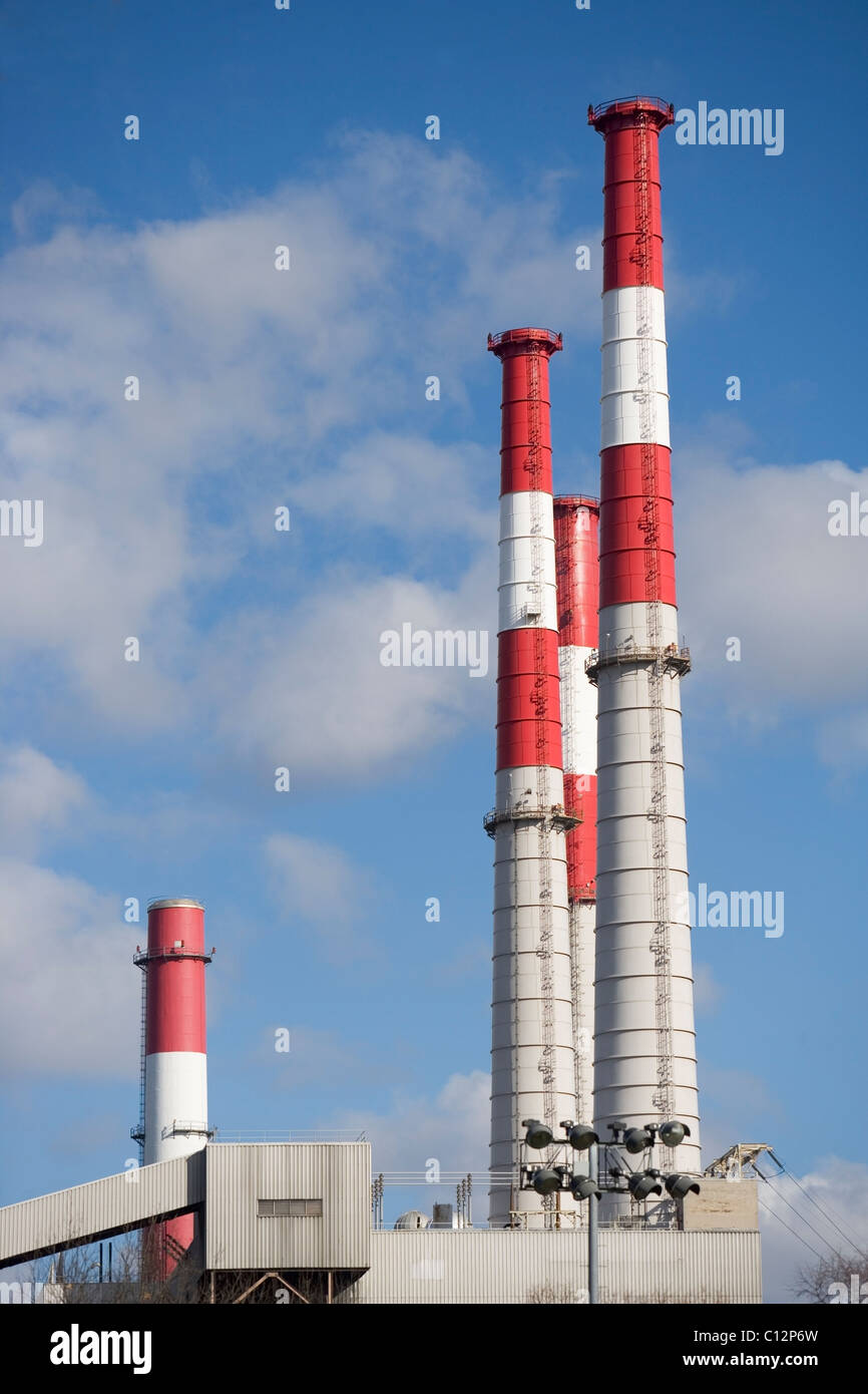 Air pollution smokestacks city hi-res stock photography and images - Alamy