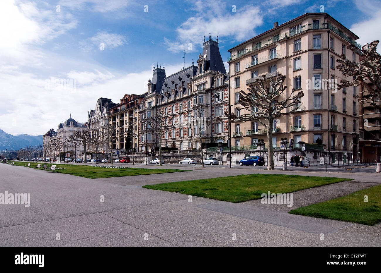 Buildings, Geneve, Switzerland Stock Photo - Alamy