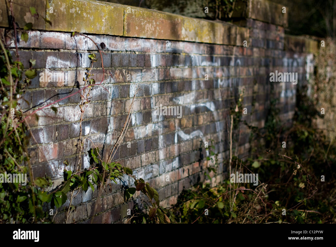 Graffiti on a bridge hi-res stock photography and images - Alamy