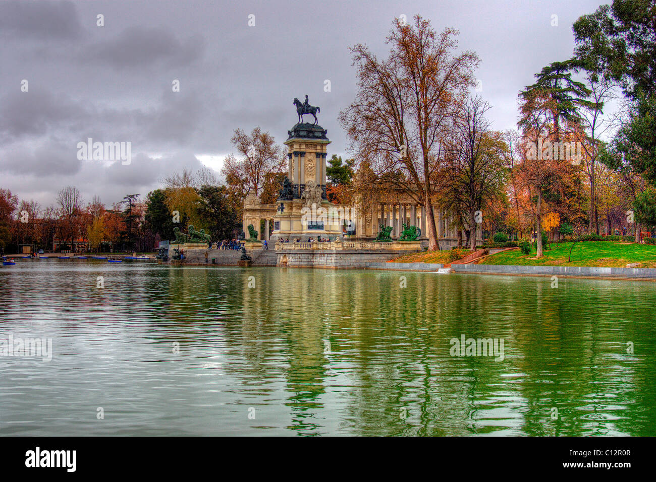 Retiro Garden , Madrid , Spain Stock Photo - Alamy