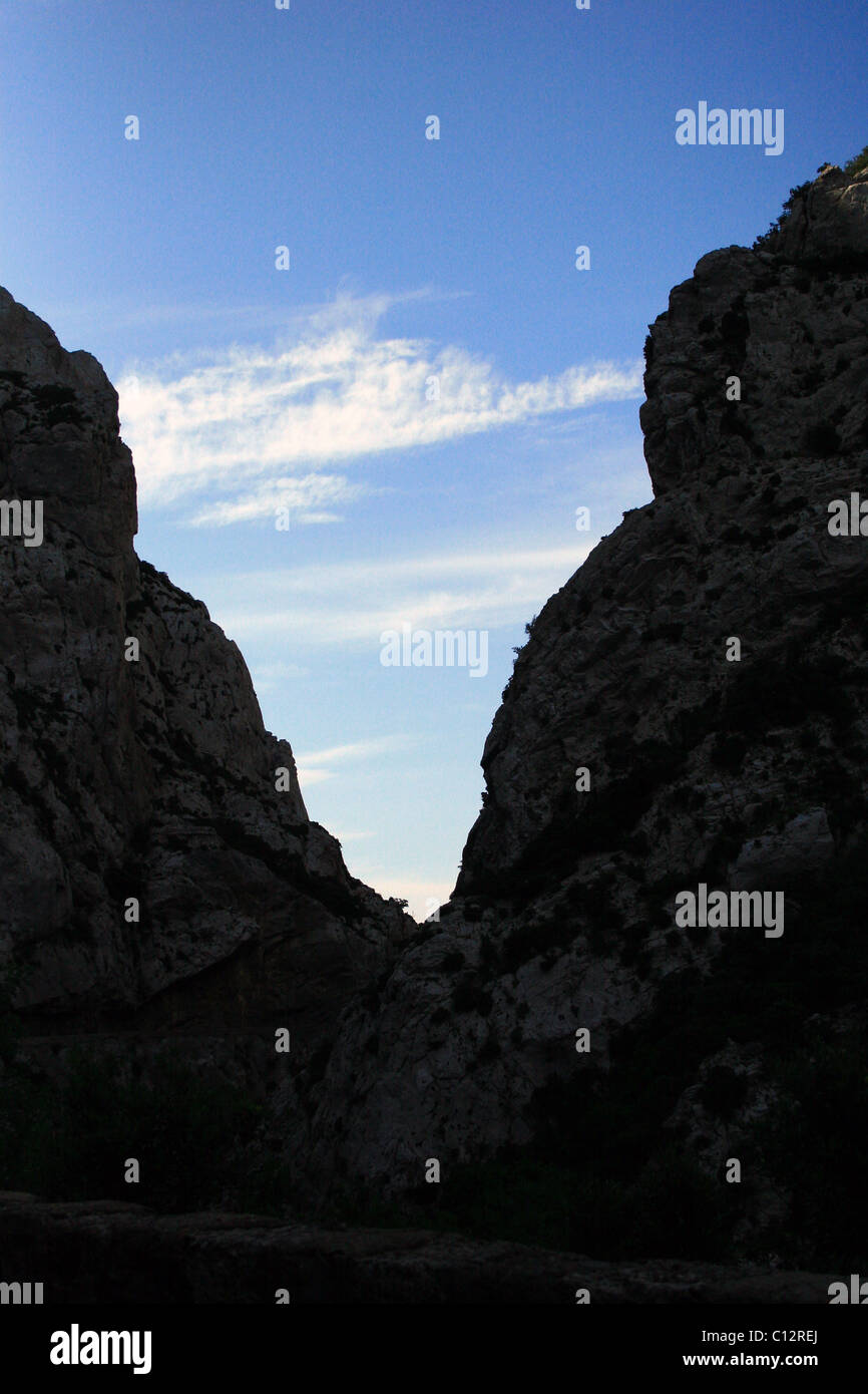 Aude, Gorges de Galamus, France Stock Photo - Alamy