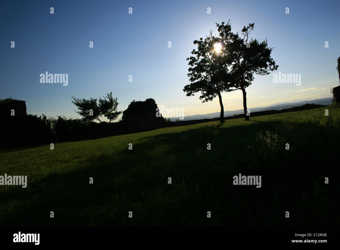 Allan, Drôme, France Stock Photo - Alamy