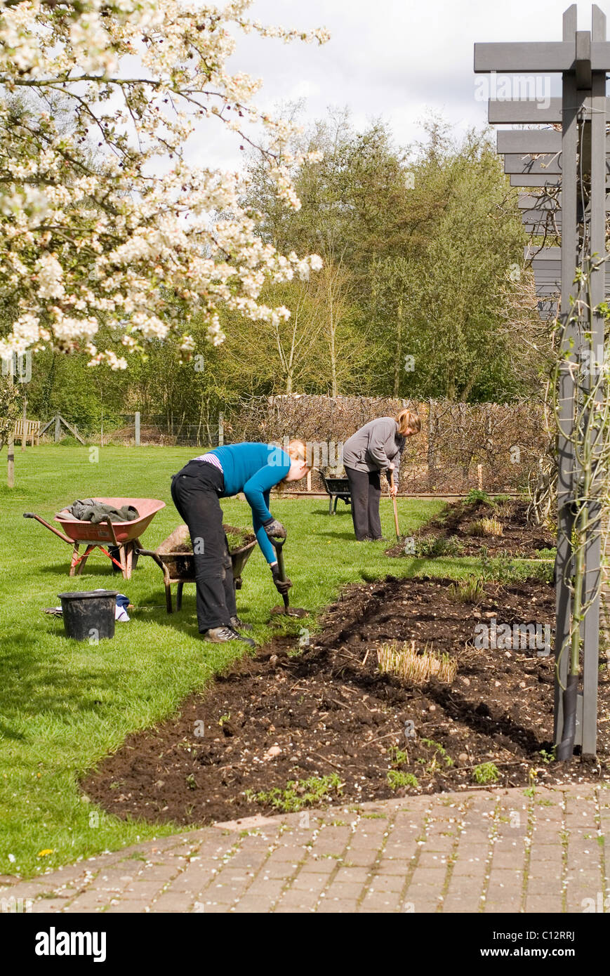 Ryton gardens garden organic hi-res stock photography and images - Alamy