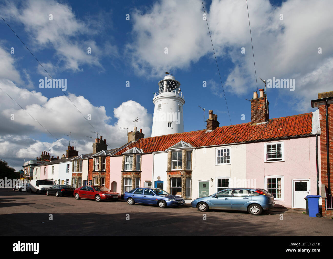 The old inland Lighthouse located at Southwold, Suffolk, UK Stock Photo ...