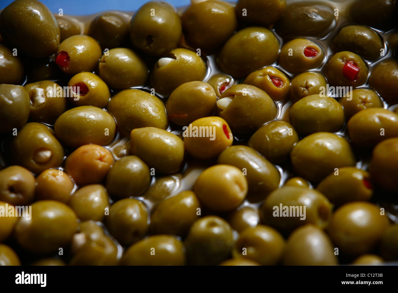 Garlic and chilli olives hi-res stock photography and images - Alamy