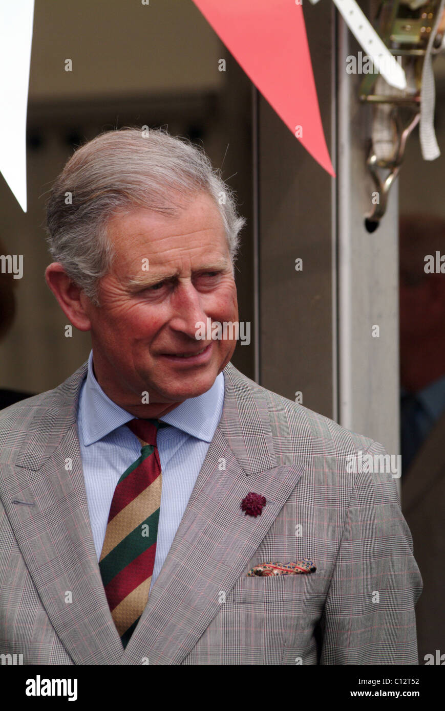 HRH Prince Charles visiting Garden Organic, Ryton, Warwickshire, UK ...