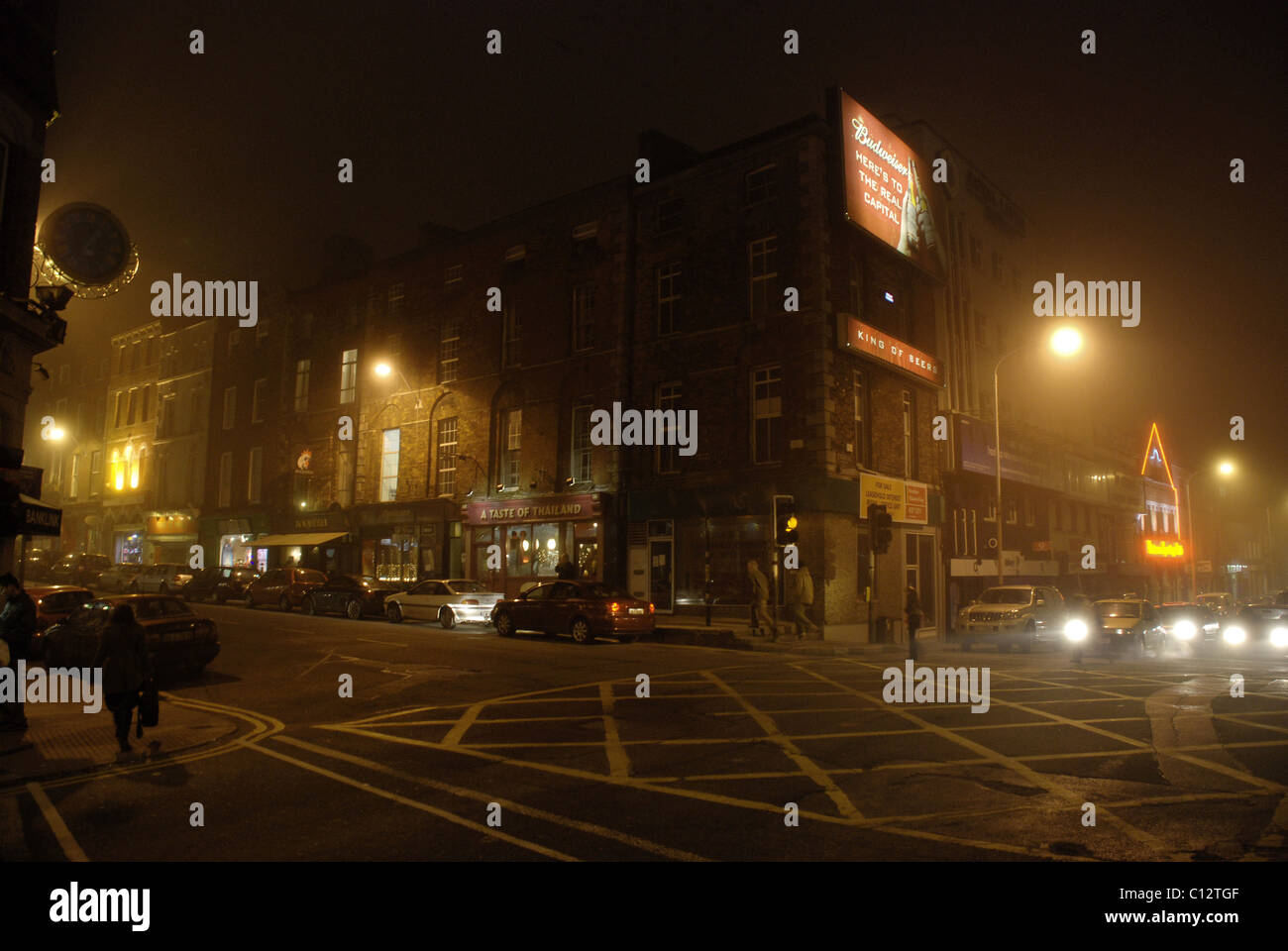 Irish road markings in hi-res stock photography and images - Alamy