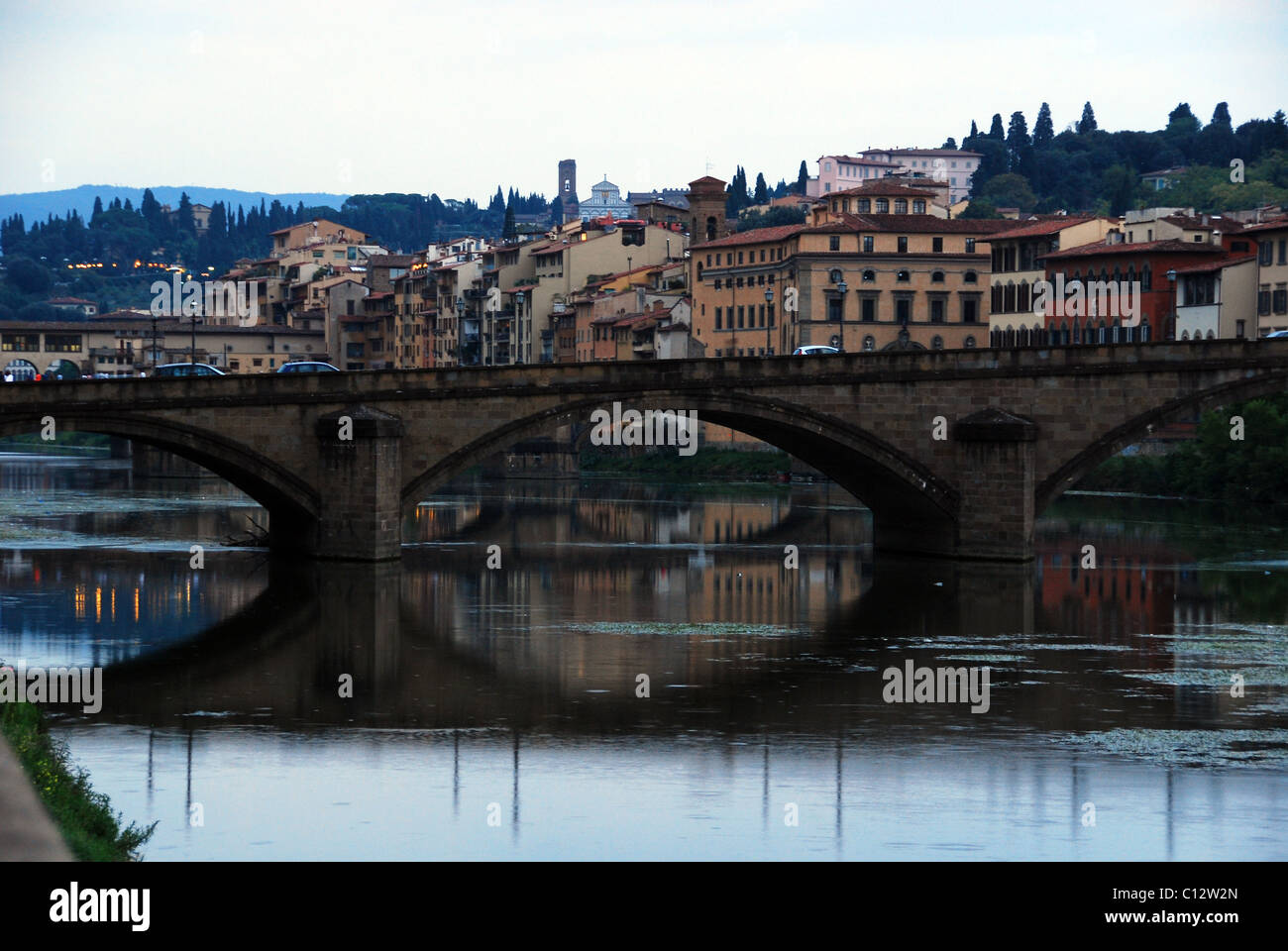 Bridge over the Arno, Florence, Italy Stock Photo - Alamy