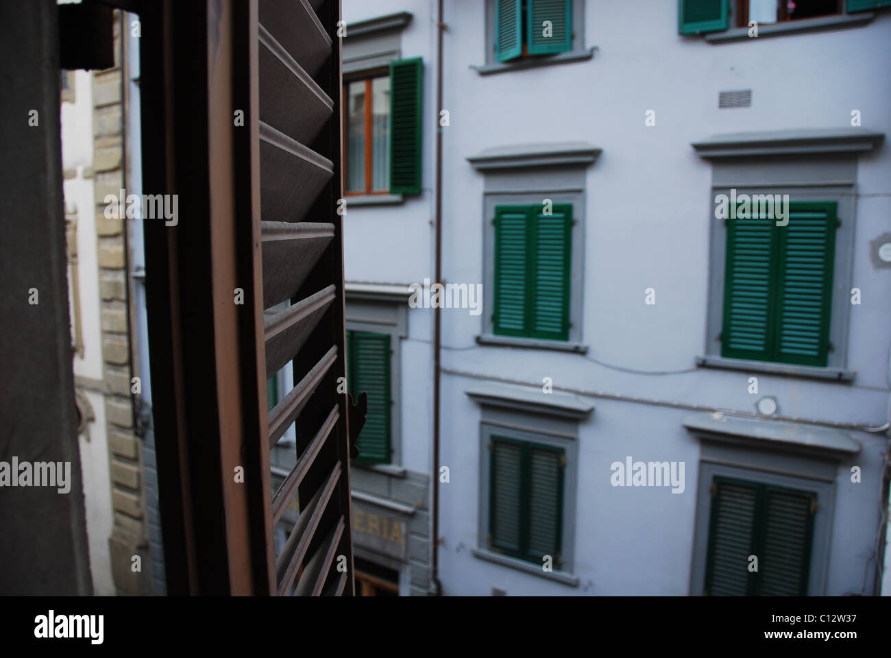 View through window of historic Florence, Italy Stock Photo - Alamy