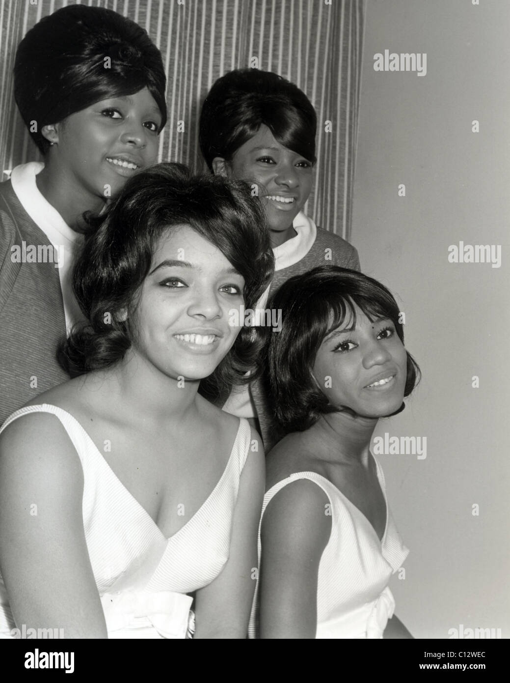 THE CRYSTALS US vocal group in February 1964. Photo Tony Gale Stock ...
