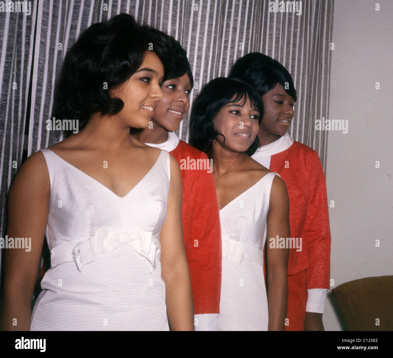 THE CRYSTALS US vocal group in February 1964. Photo Tony Gale Stock ...