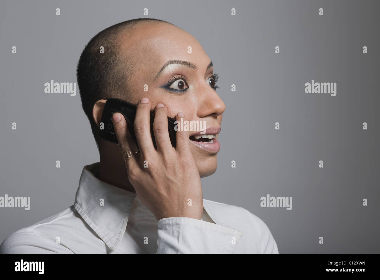 Gay man talking on mobile hi-res stock photography and images - Alamy