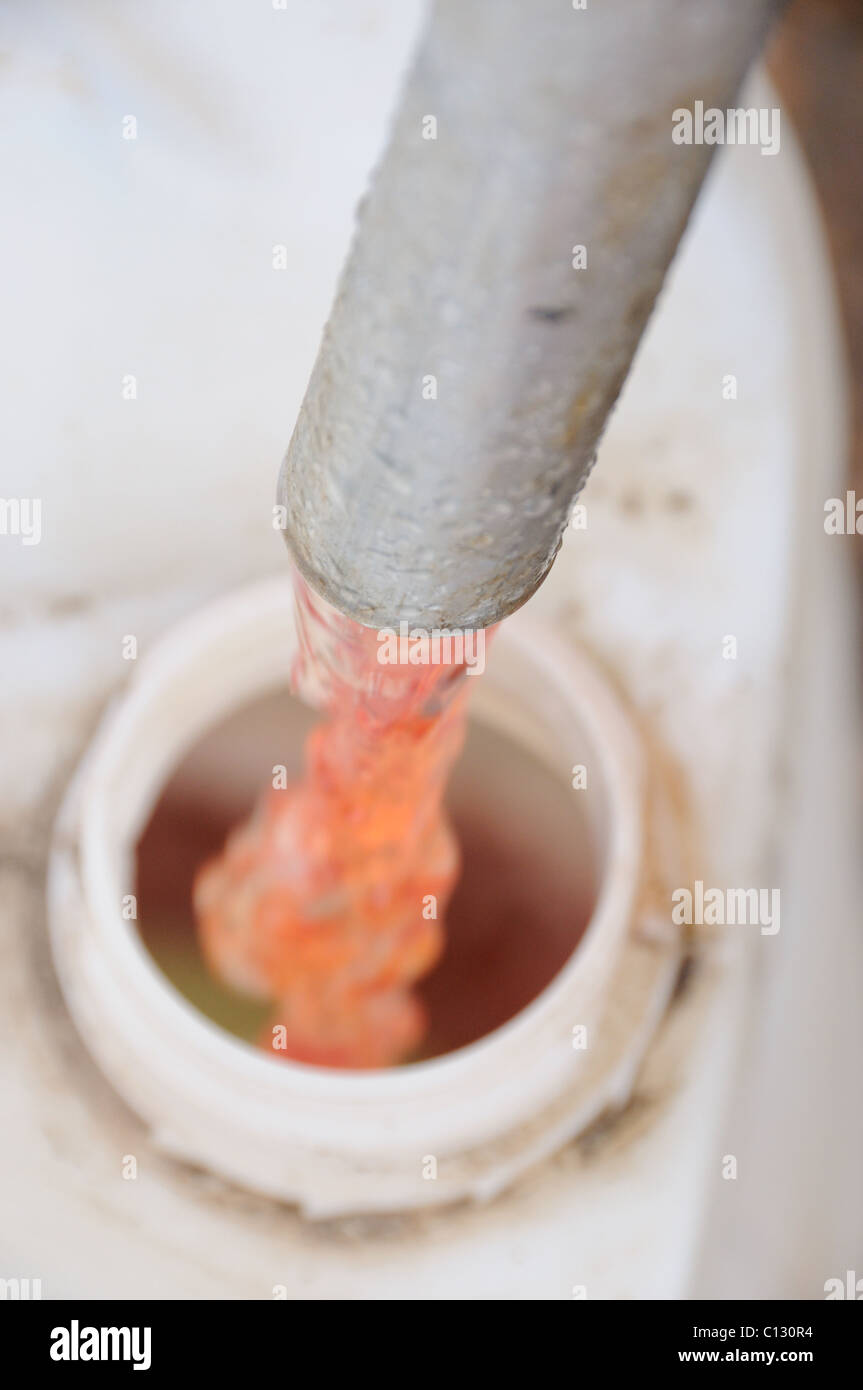 Red diesel for farm machinery Stock Photo - Alamy