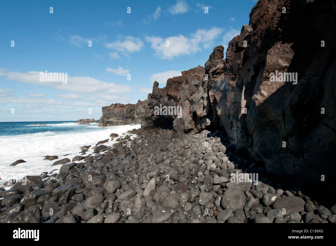 Black Lava Rocks High Resolution Stock Photography and Images - Alamy