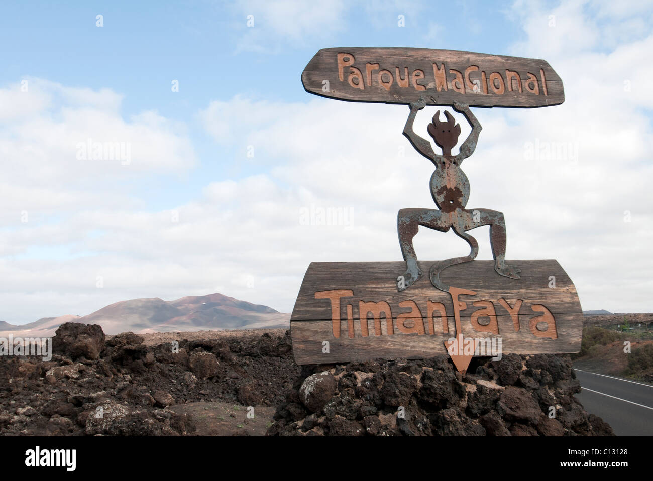 Devil timanfaya national park lanzarote hi-res stock photography and images - Alamy