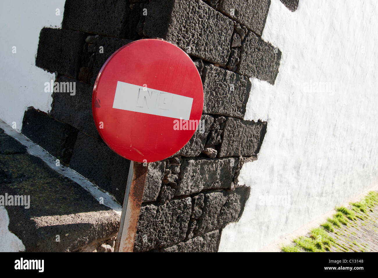 no entry road sign Stock Photo - Alamy