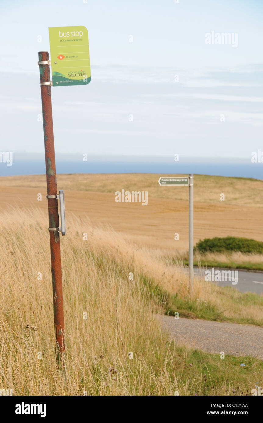 Rural bus stop Stock Photo - Alamy
