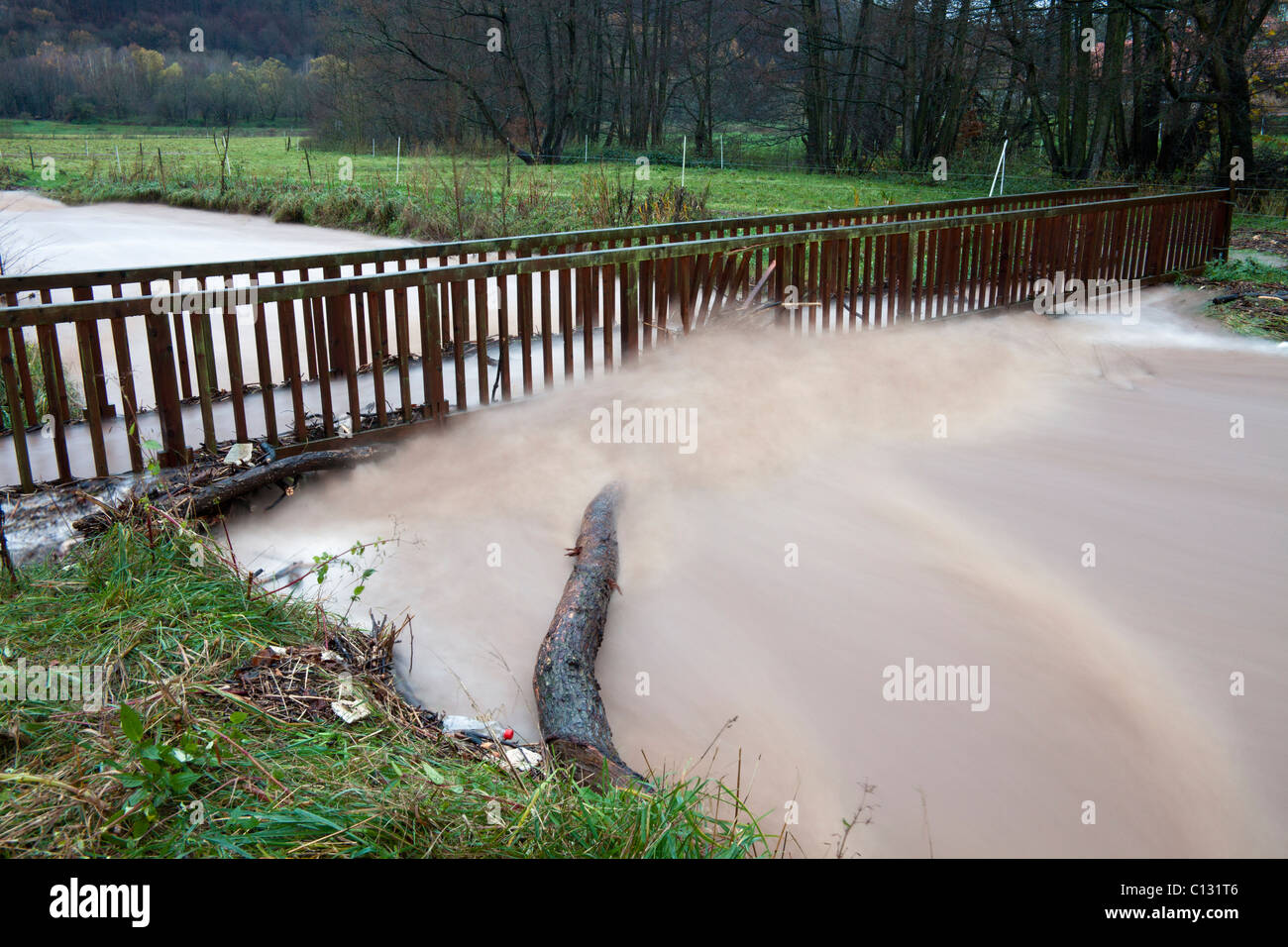 Flood damaged bridge hi-res stock photography and images - Alamy