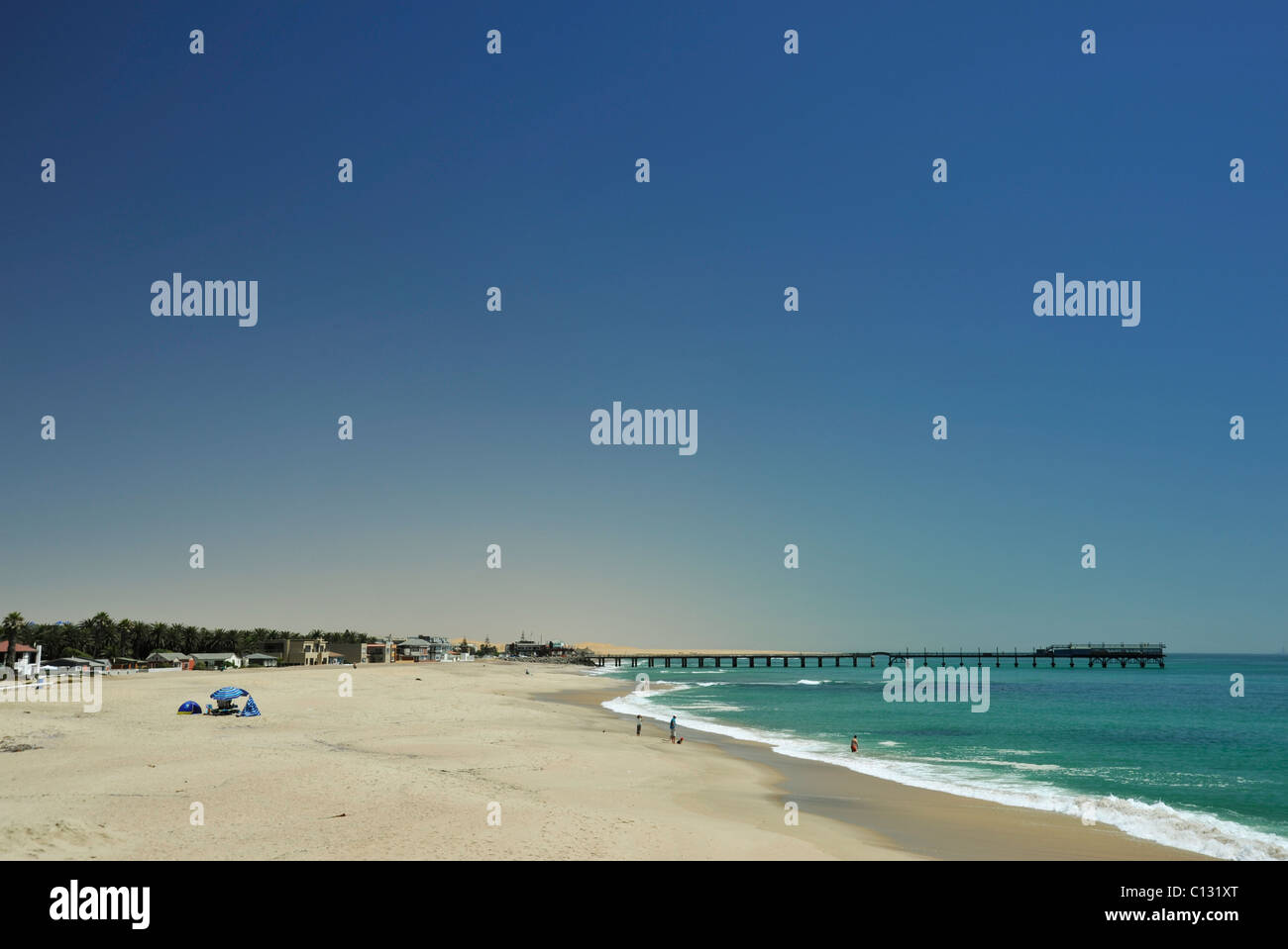 Jetty beach swakopmund namibia africa hi-res stock photography and ...