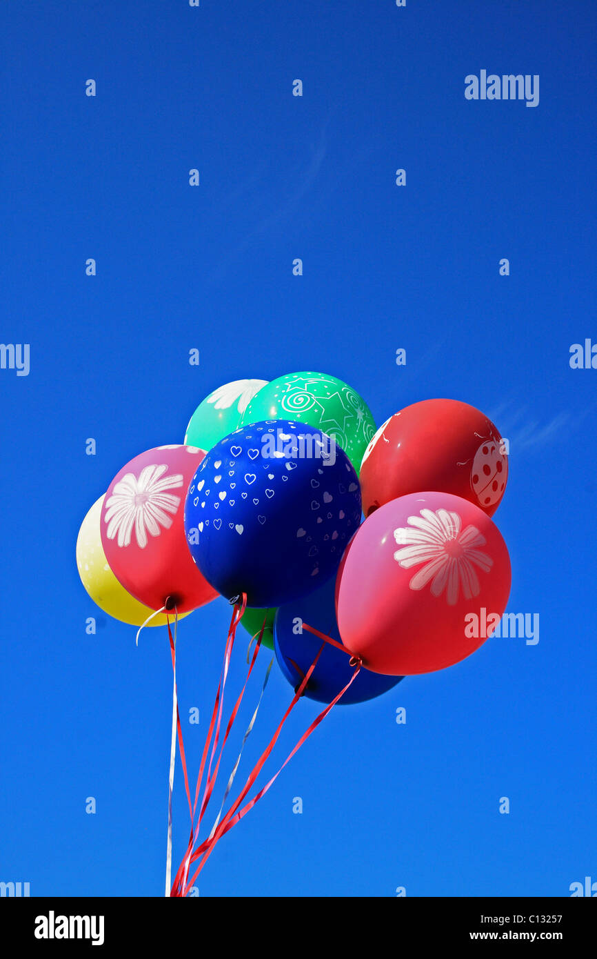 Coloured balloon hi-res stock photography and images - Alamy