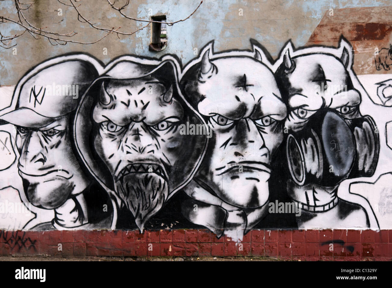 Graffity walls hi-res stock photography and images - Alamy