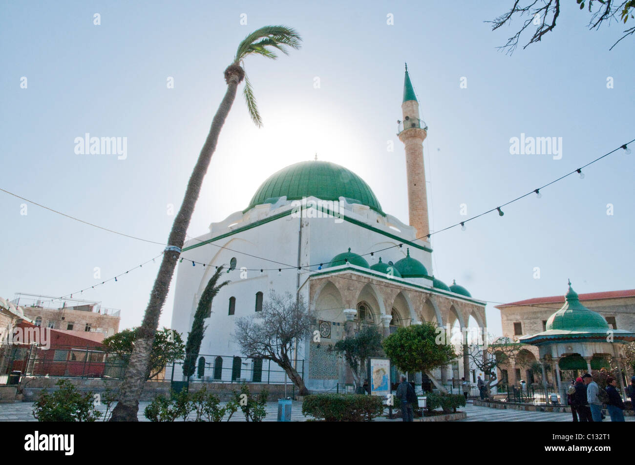 Mosque turret in old akko hi-res stock photography and images - Alamy