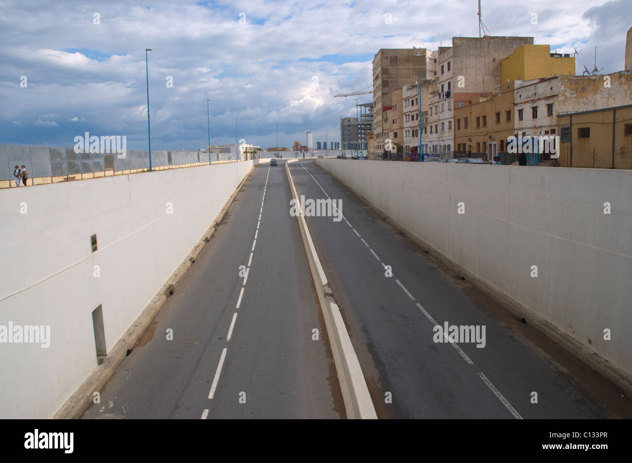 Boulevard Sidi Mohammed ben Abdallah street central Casablanca central ...