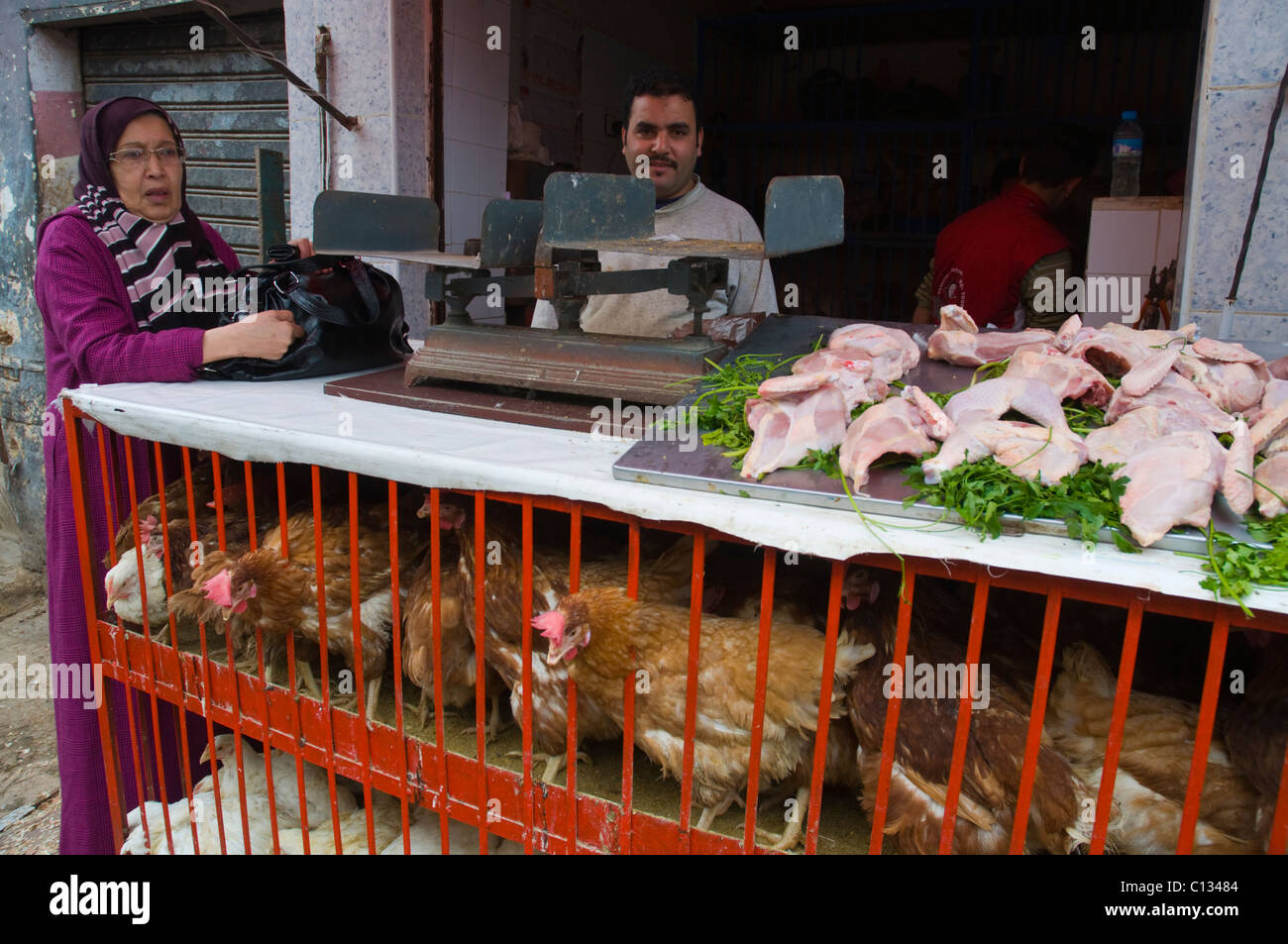 Live chicken market High Resolution Stock Photography and Images - Alamy