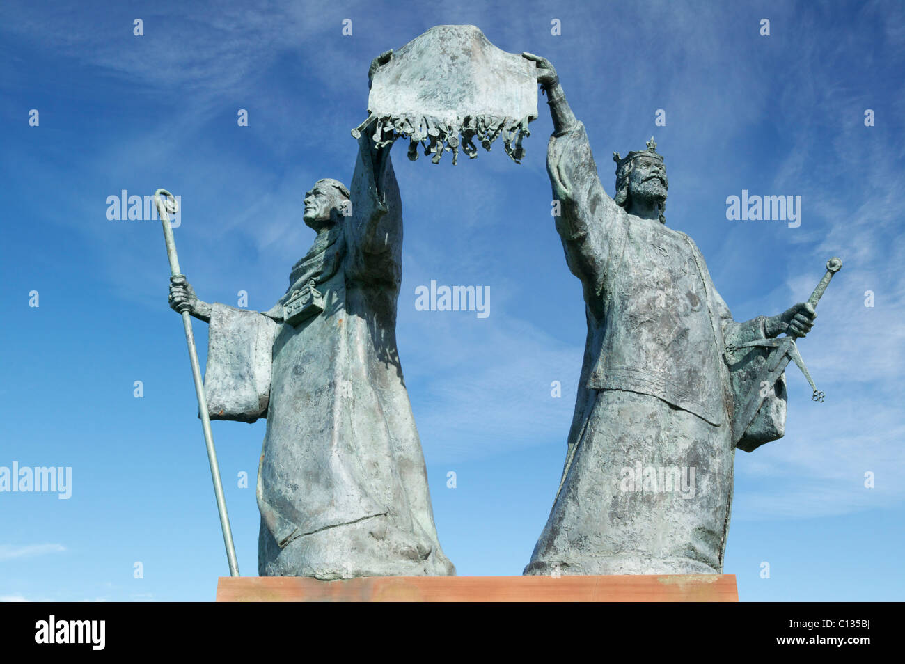 Memorial for the Declaration of Abroath, Arbroath, Angus, Scotland, UK ...