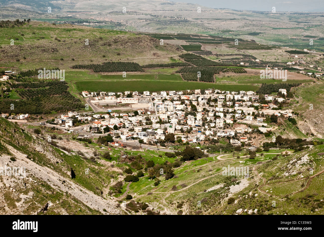 Israel, Lower Galilee, Hamaam or Wadi Hamam a Bedouin village Near the ...