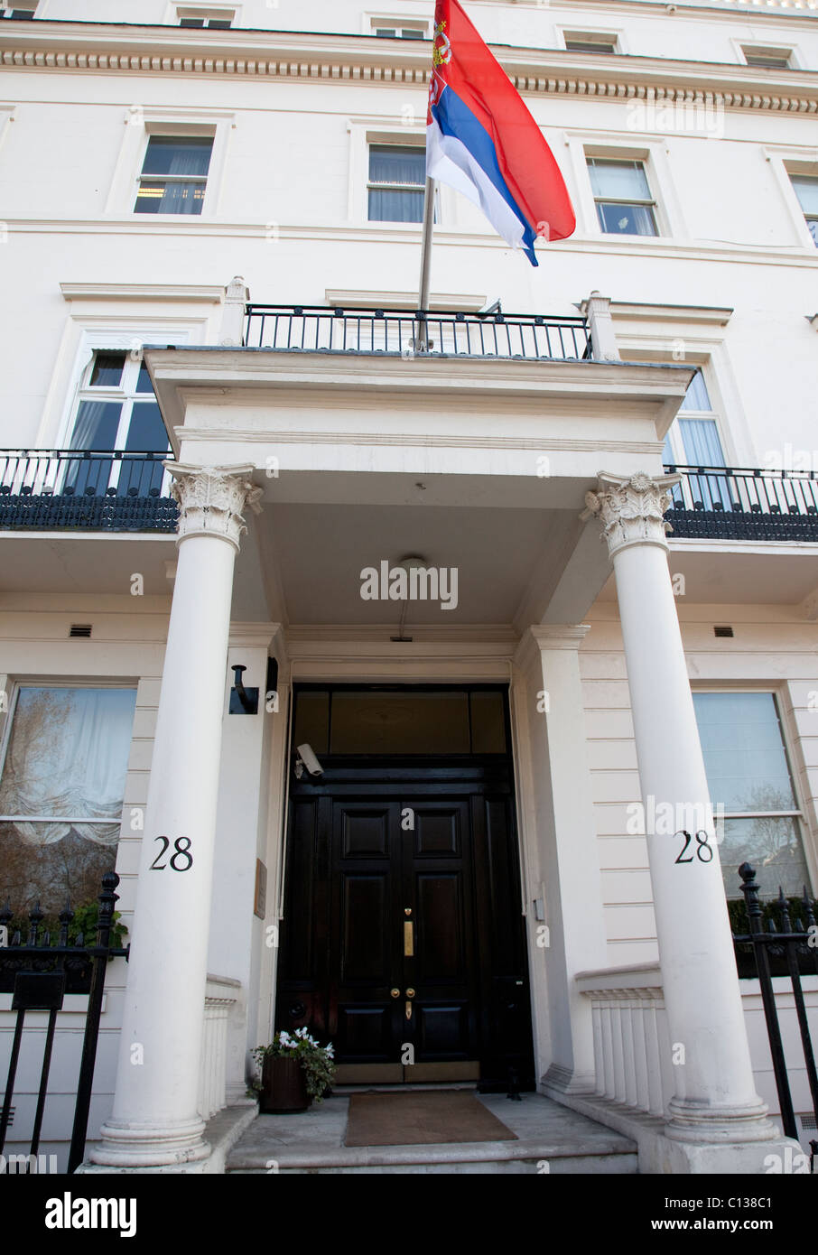 Serbian embassy hi-res stock photography and images - Alamy